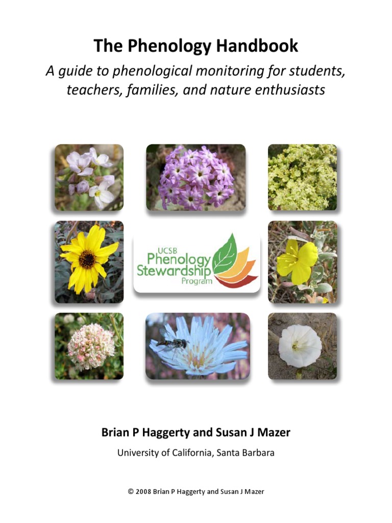 Phenology Monitoring Guide for Educators | PDF | Flowers | Pollination