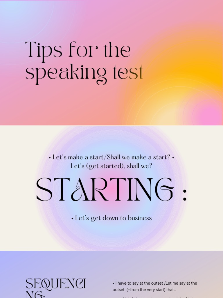 Speaking Presentación | PDF | Cognitive Science | Cognition