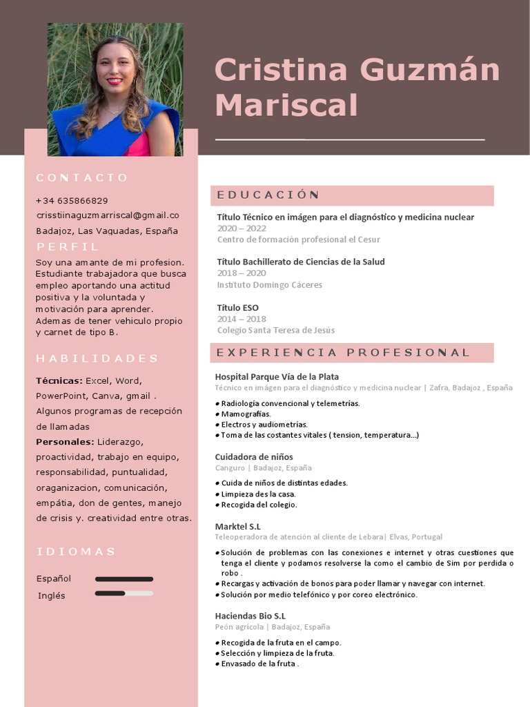 212 Curriculum Vitae Diseno CV Gratis | PDF | Crecimiento personal y profesional