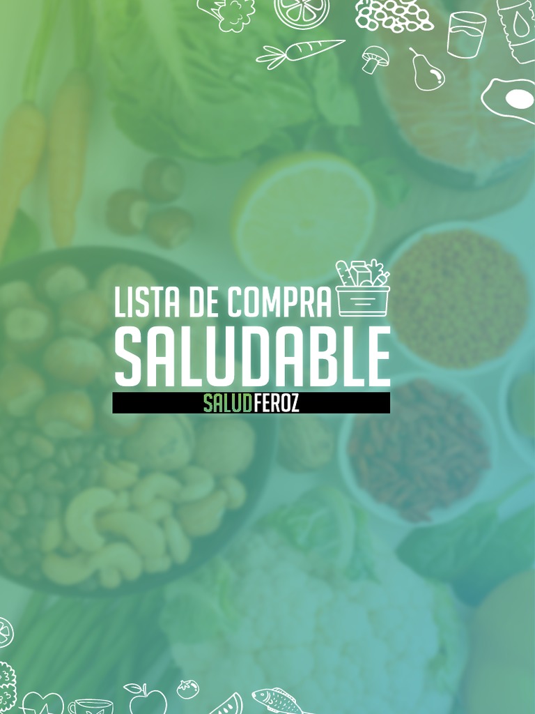 Lista de Compra Saludable | PDF | Comida y bebida | Cocina