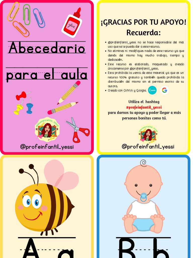 Copia de Abecedario para El Aula | PDF