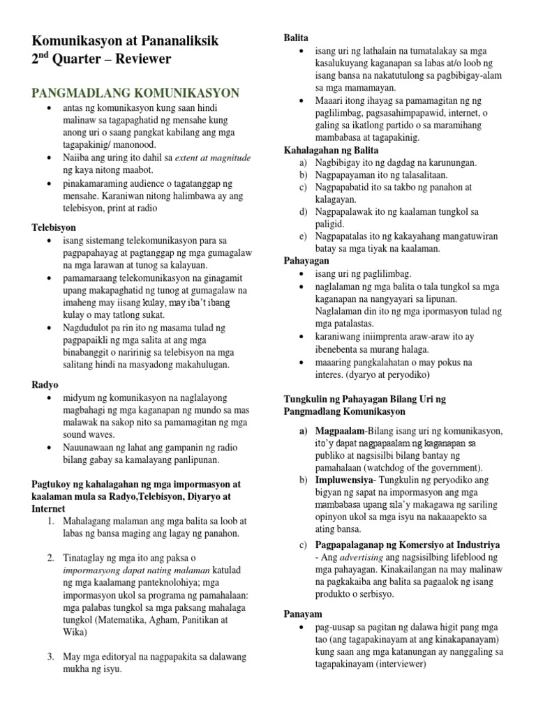 KomPan Q2-Reviewer | PDF