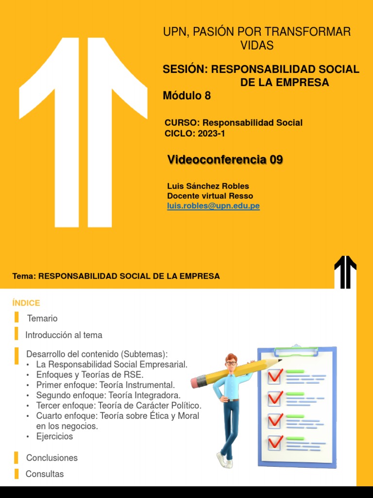 Programas de RSE en UPN | PDF | Responsabilidad social corporativa ...