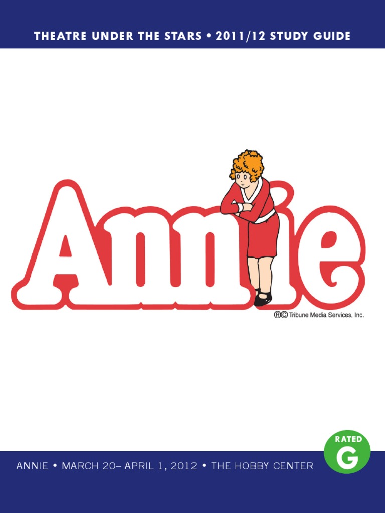 Annie Study Guide | PDF | Annie (Musical) | New Deal