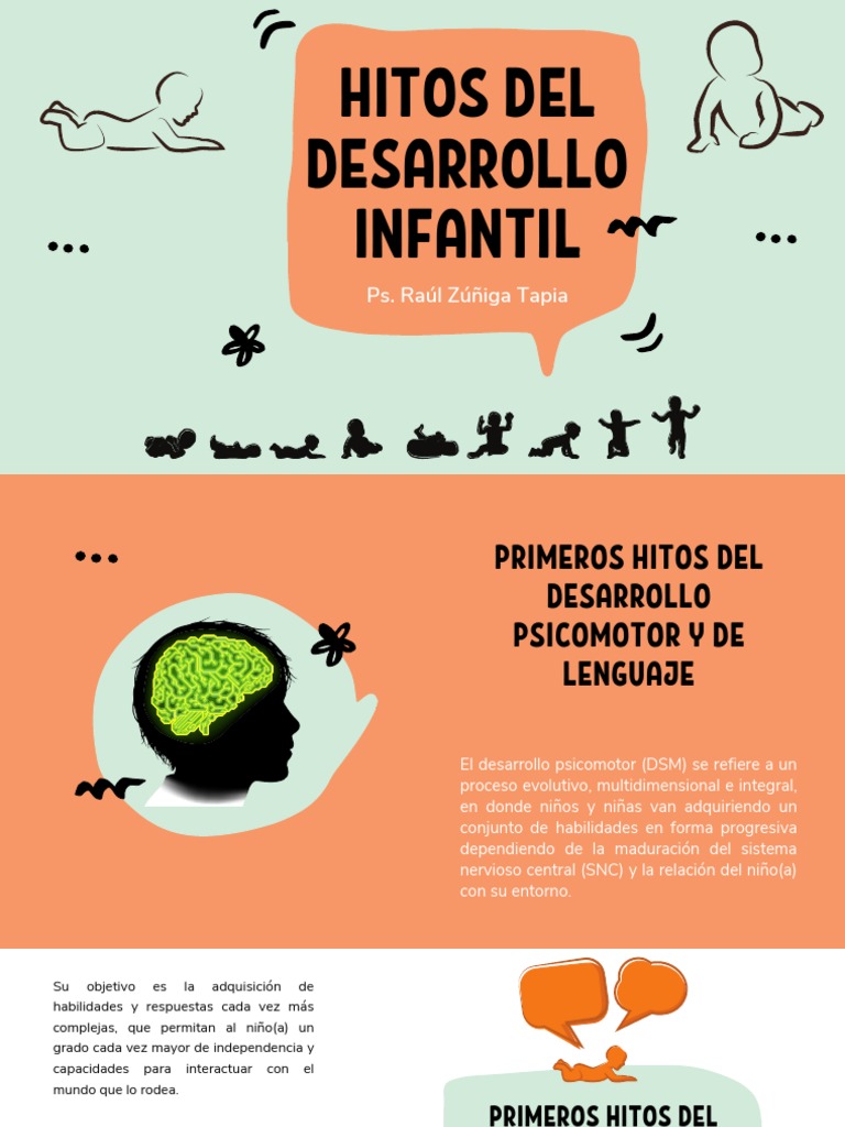 4 - Hitos Del Desarrollo Infantil | PDF | Las emociones | Neurociencia