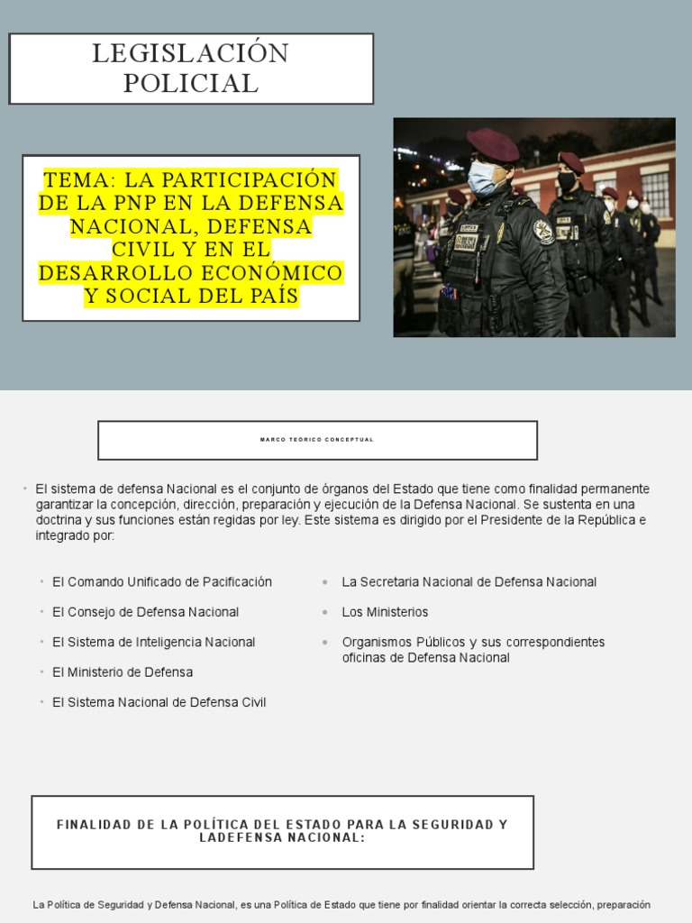 Legislación Policial | PDF | Estado (política) | Policía