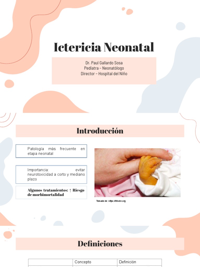 Ictericia Neonatal | PDF