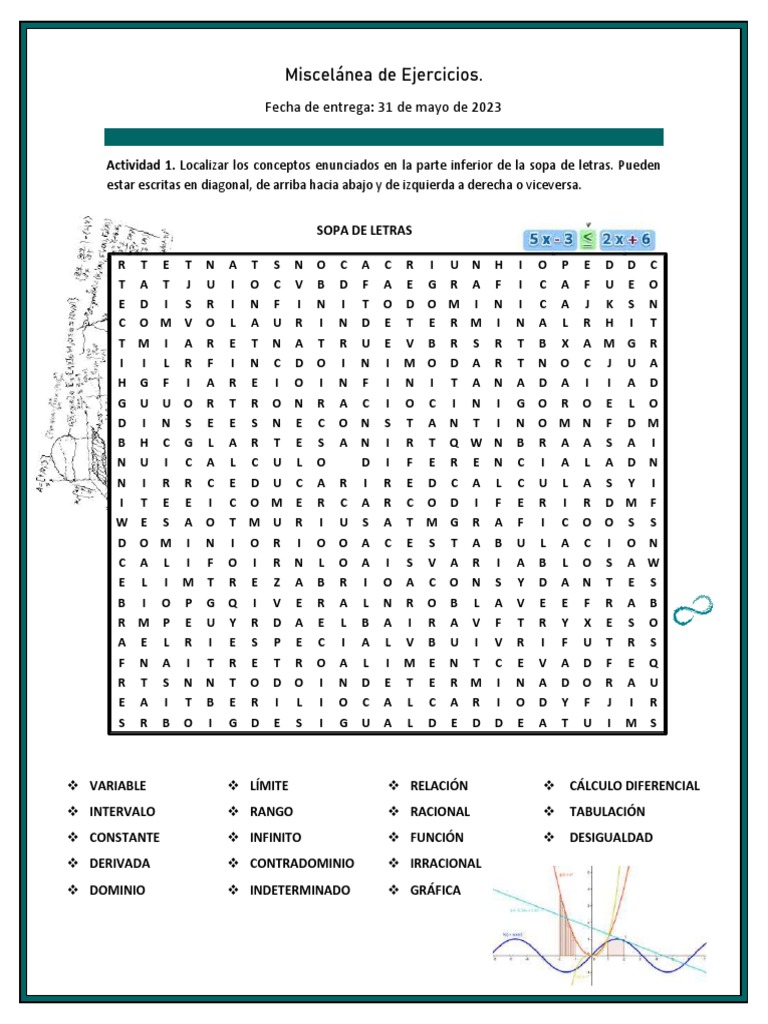 Miscelánea de Ejercicios | PDF | Matemáticas | Análisis matemático
