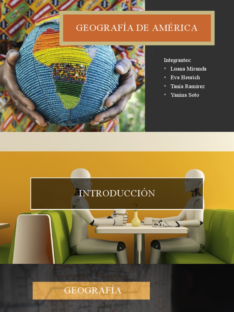 Geografía de América Powerpoint | PDF