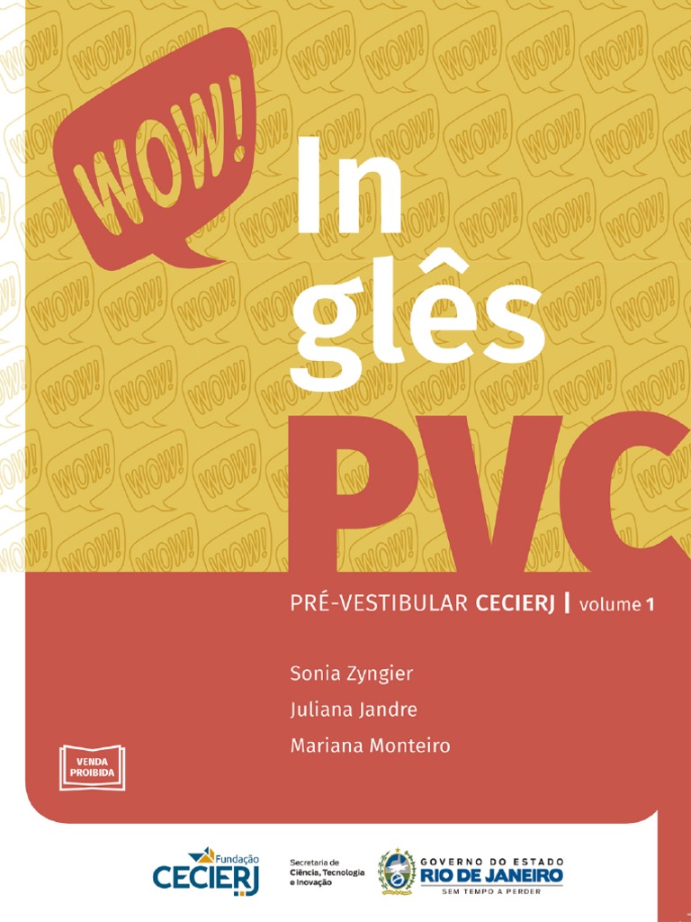 PVC Ingles V01 Miolo | Download grátis PDF | Conhecimento | Tempo