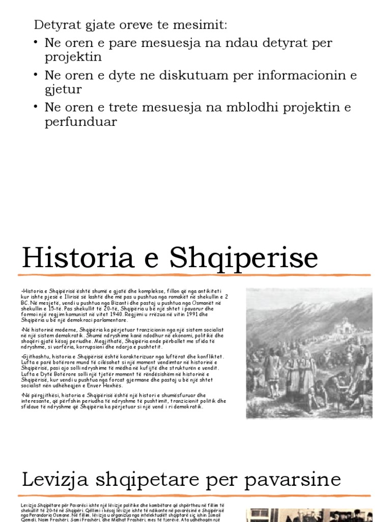 Projekt Historie | PDF