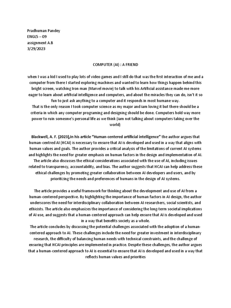 Annotated Bibliography .. | PDF | Artificial Intelligence | Intelligence (AI) & Semantics