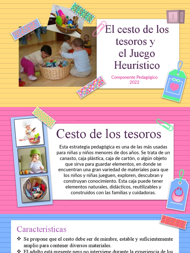 Cesto de Tesoros: Juego Heurístico para Niños | PDF | Science & Mathematics