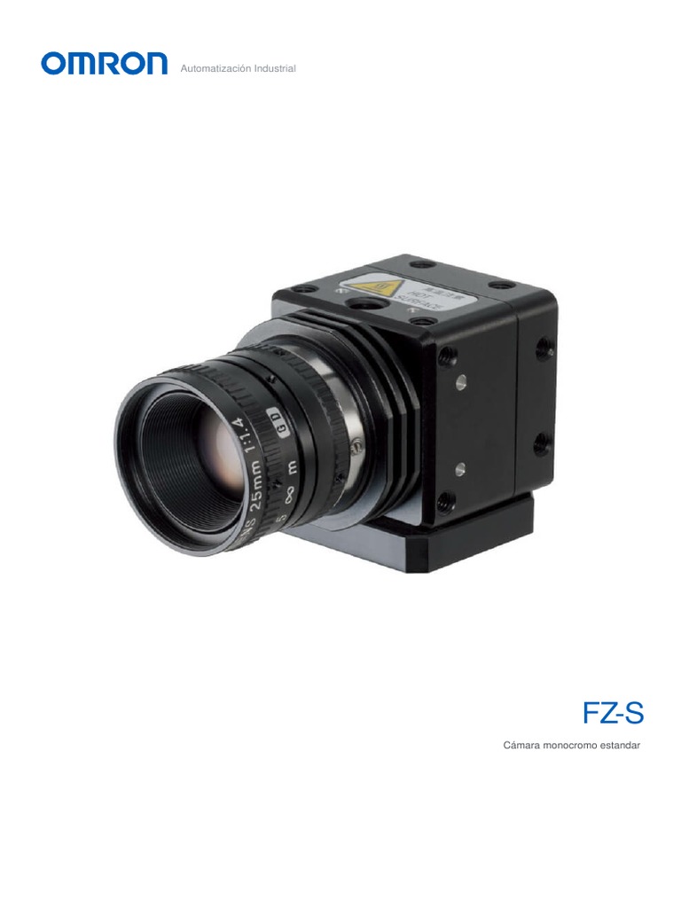 Cámara Monocromo FZ-S de Omron | PDF | Tecnología de información y ...