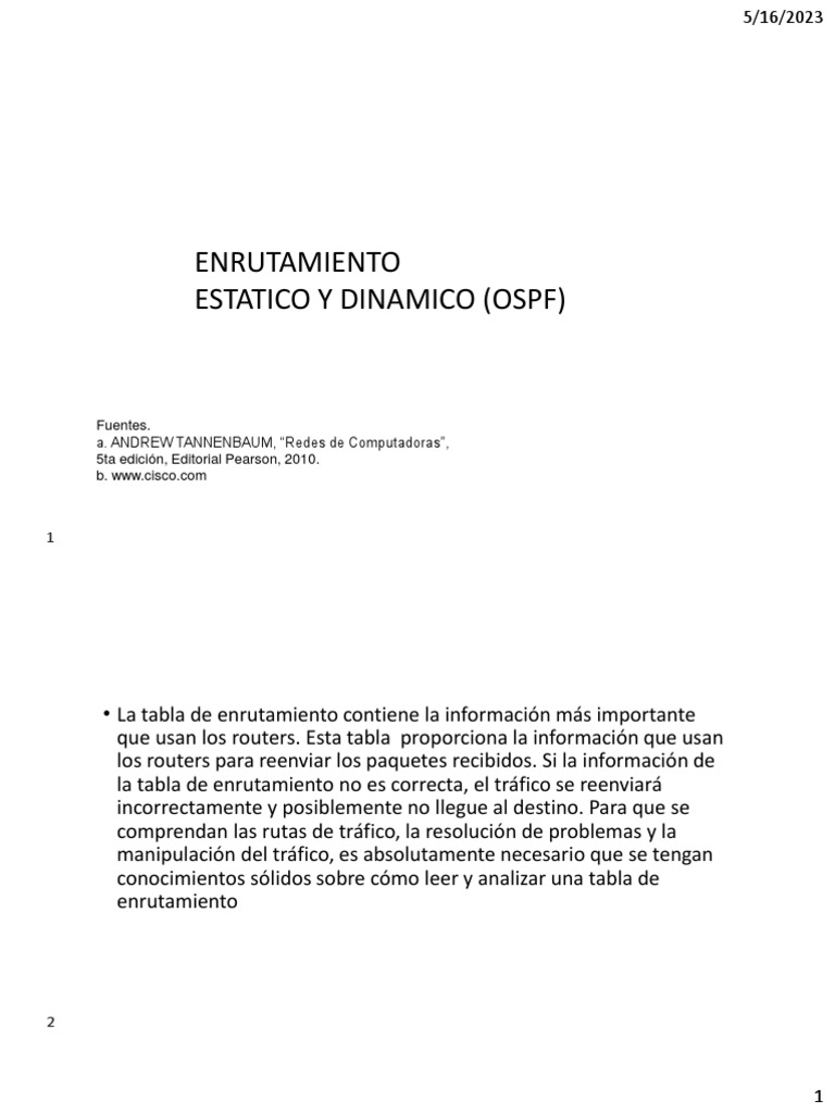 Enrutamiento Avac P62 Eya | PDF
