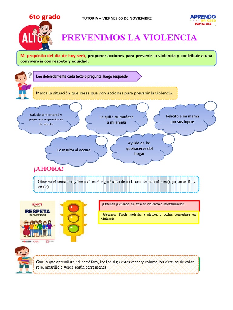 Prevención de Violencia Escolar | PDF | Violencia | La violencia contra ...