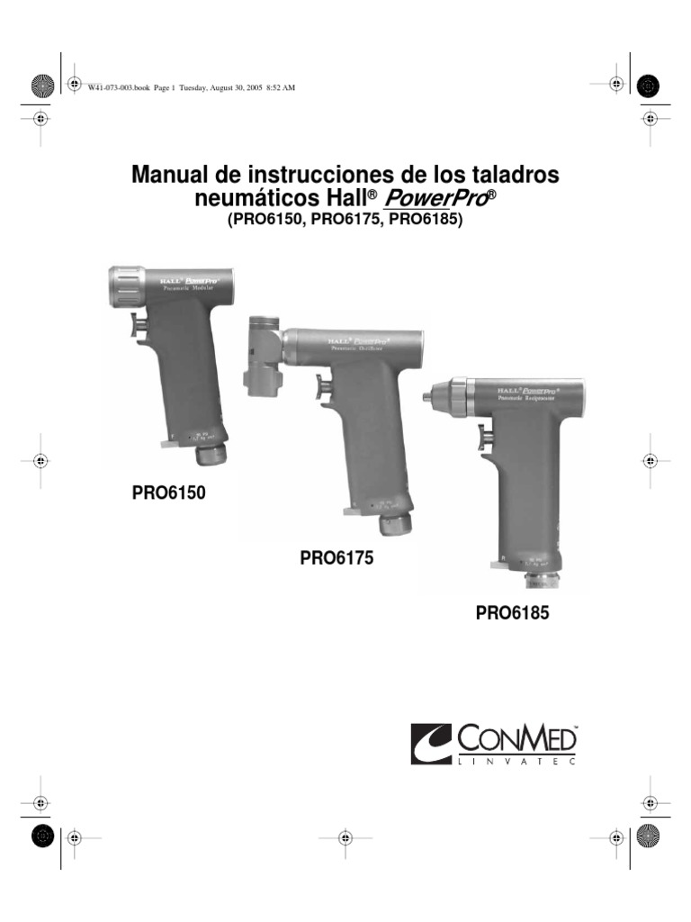 Manual de Instruc PowerPro Neumatico | PDF