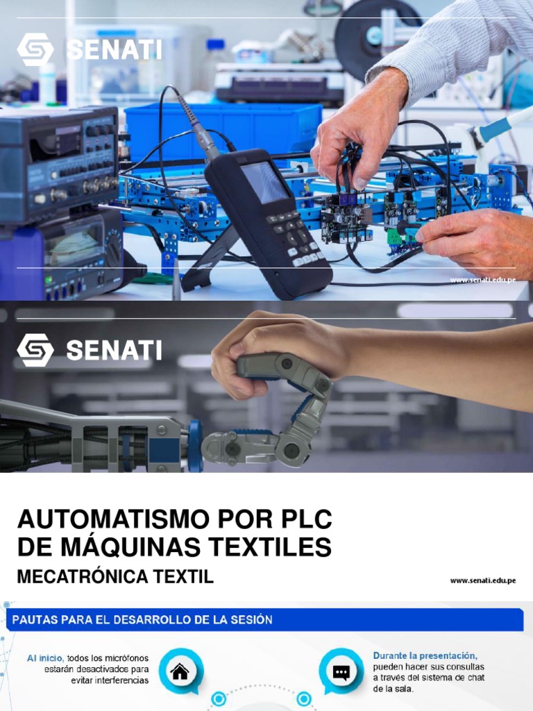 Sesion 6 PLC Programacion Arranque Directo e Inversion | PDF ...