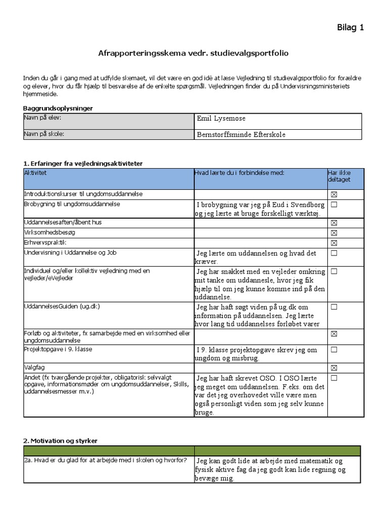 Studievalgsportfolio | PDF