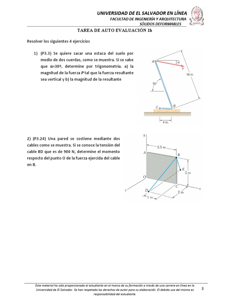 TAREA DE AUTO EVALUACIÓN 1b | PDF