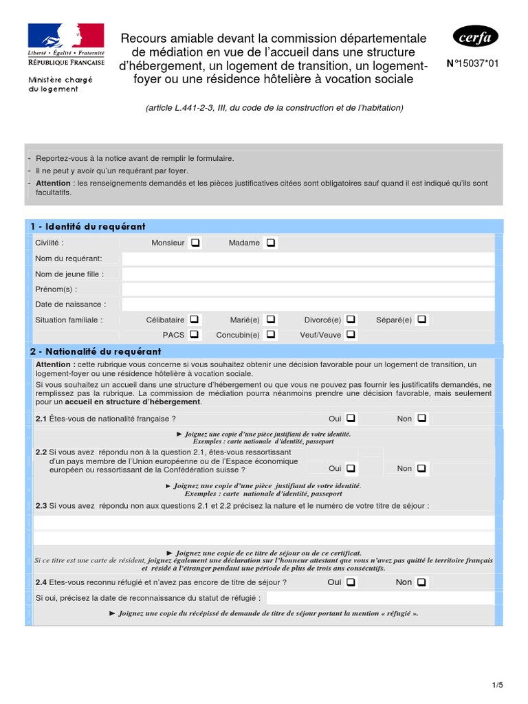 Recours Pour Logement Social Daho Pdf
