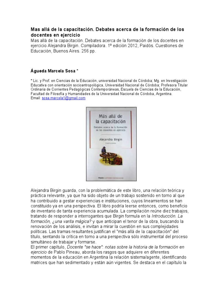 D' Lorio G. - en Formación o La Reinvención - Mas Allá de La ...