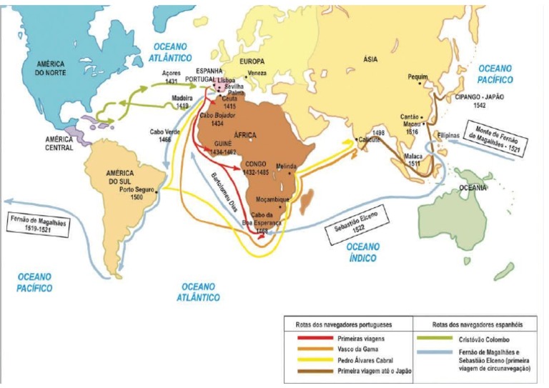 Mapa - Rotas Marítimas | PDF