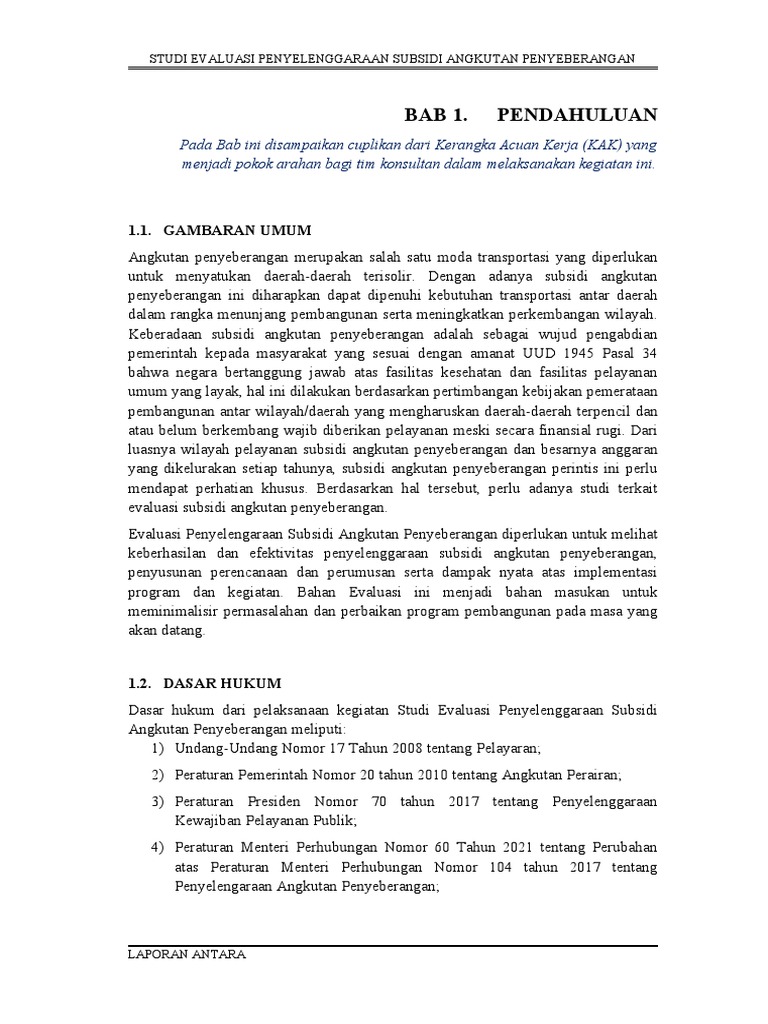 SUBSIDI-BAB 1 Pendahuluan-OK | PDF