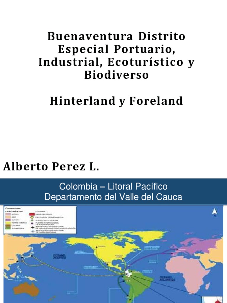 Hinterland y Foreland Puerto de Buenaventura | PDF | Transporte de ...