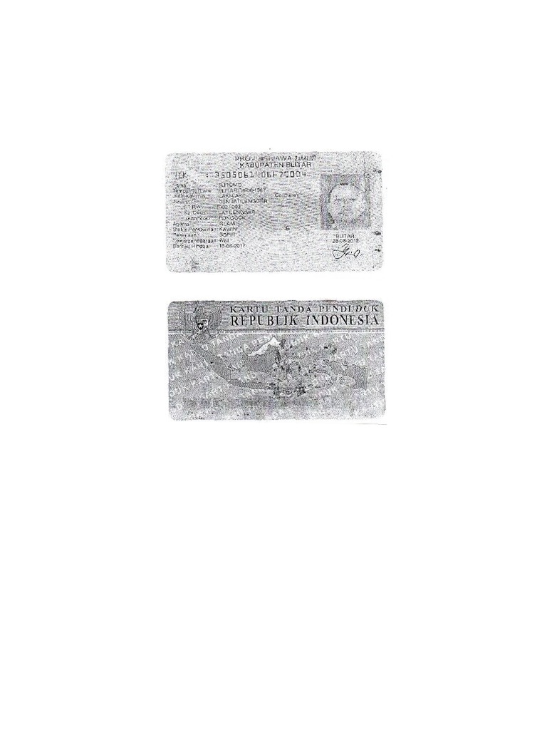 CV Permata Indah - KTP Sutomo | PDF