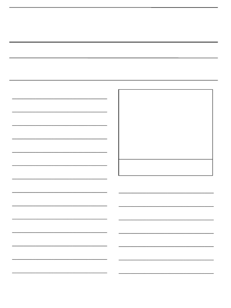 Final Draft Writing Template (Resource 3) | PDF