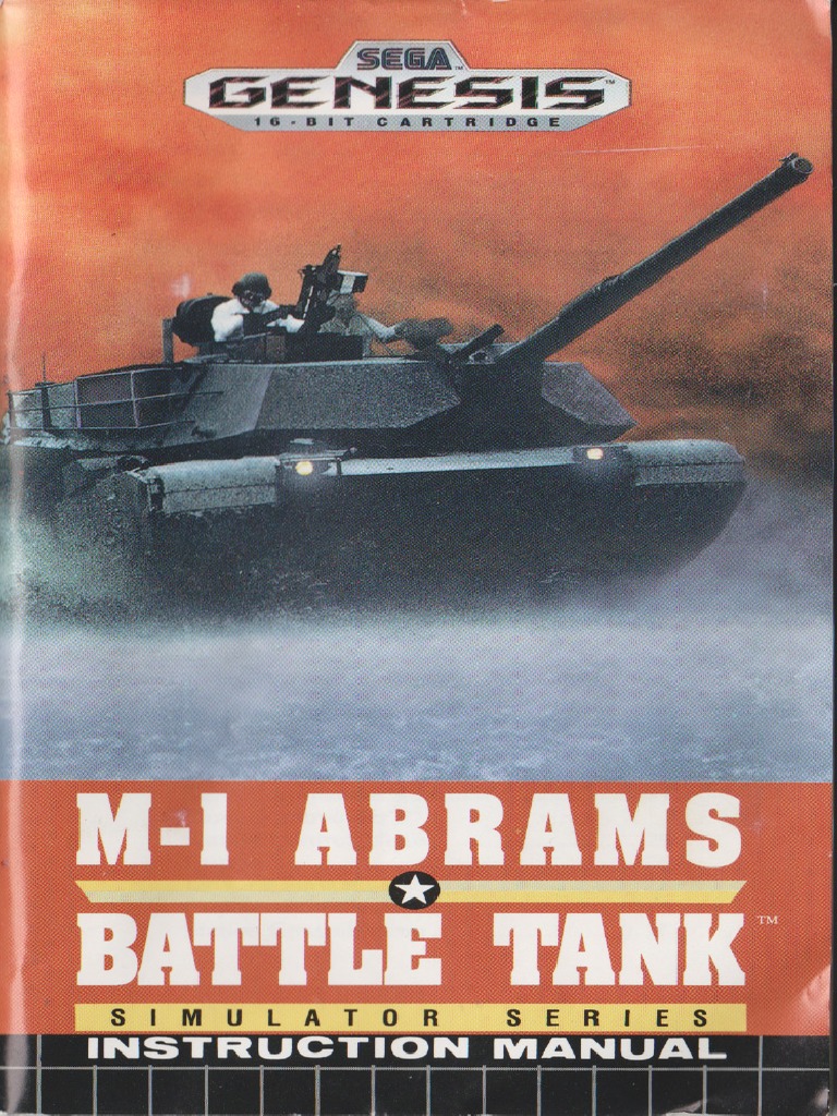 Abrams Battle Tank - 1991 - Sega | PDF
