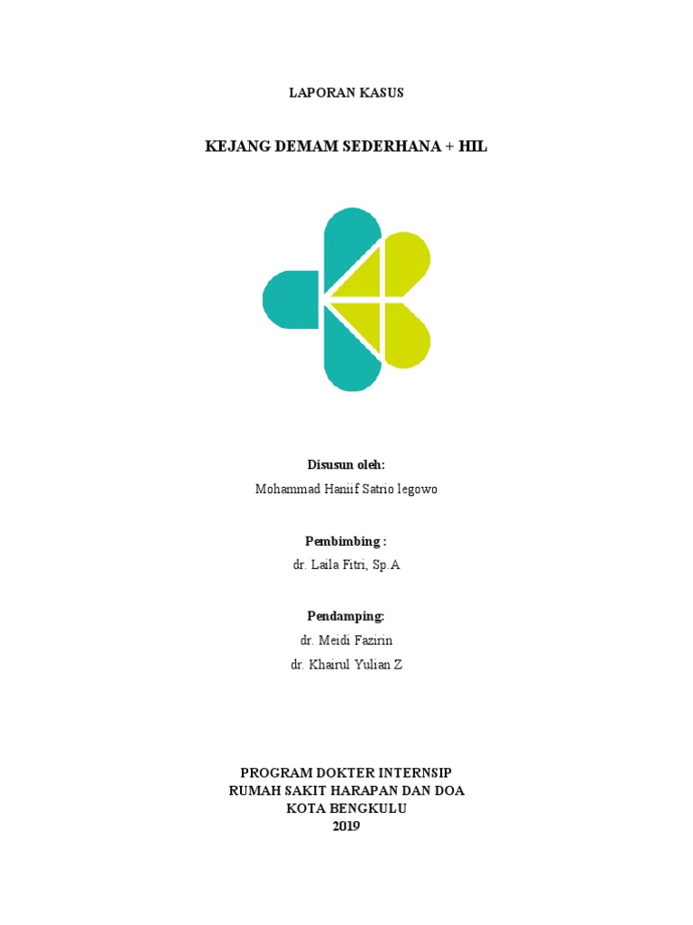 Laporan Kasus Kejang Demam Sederhana +hil | PDF