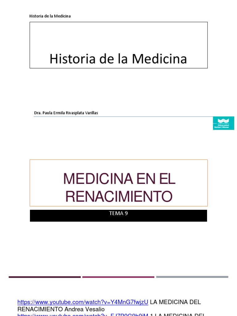 Medicina Del Renacimiento | PDF