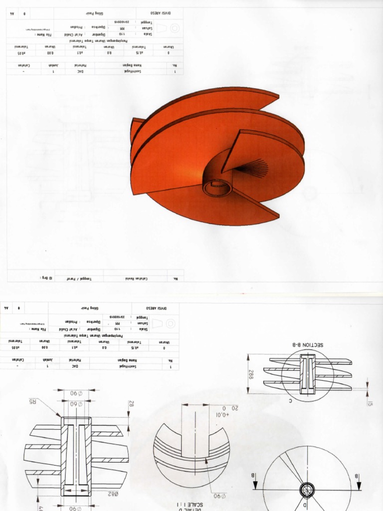Gambar Blade Mixer | PDF