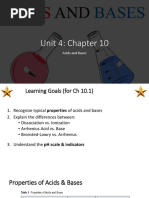 Acids and Bases | PDF | Hydroxide | Acid