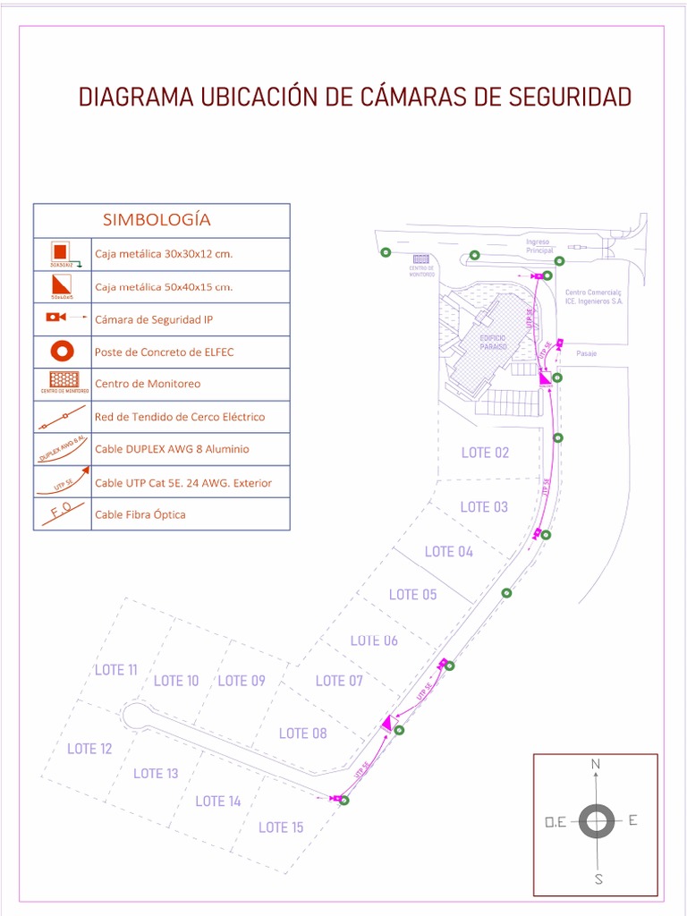 planos cámaras de seguridad | PDF