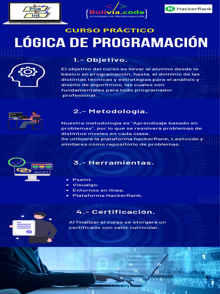 Lógica de Programación | PDF | Algoritmos | Matemáticas Aplicadas