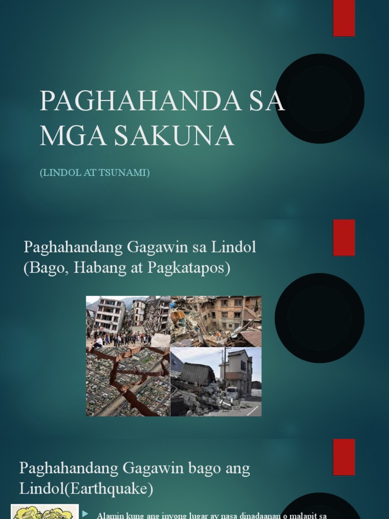Paghahanda Sa Mga Sakuna | PDF