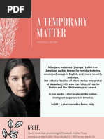 A Temporary Matter: Shoba and Shukumar | PDF