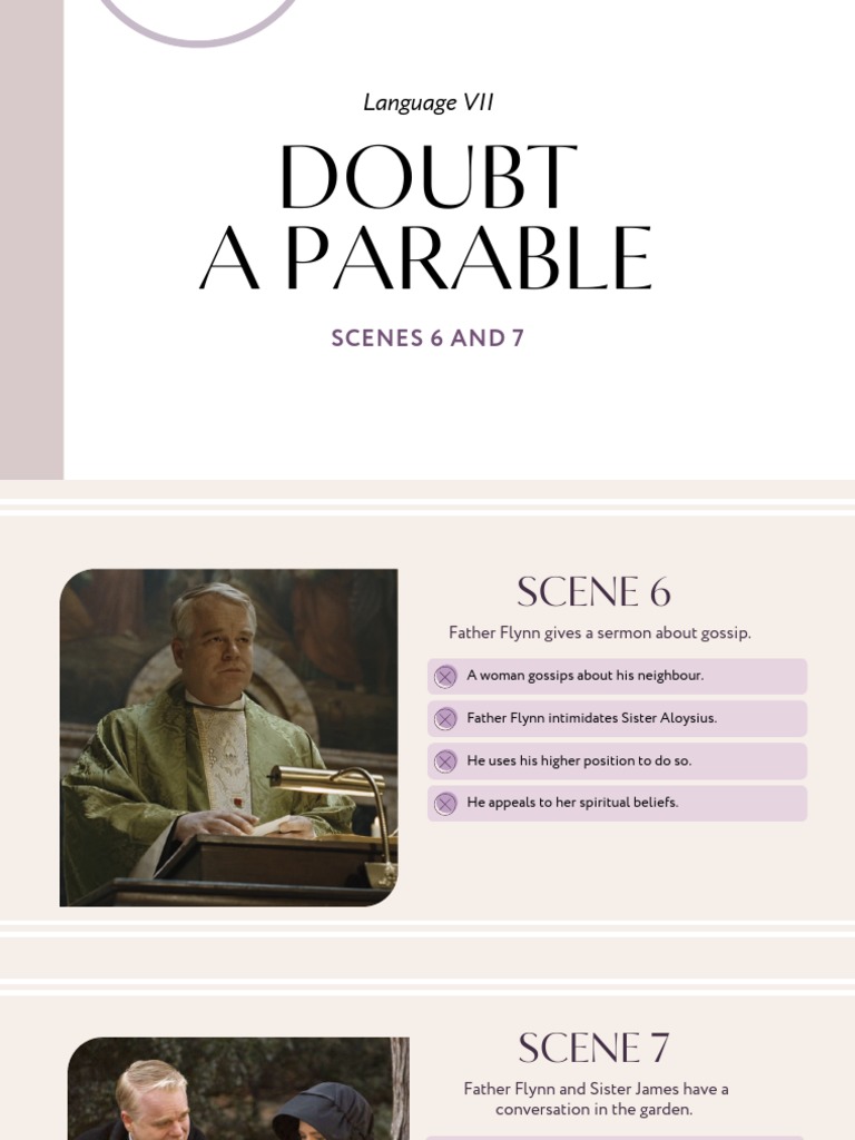 Doubt: A Parable | PDF