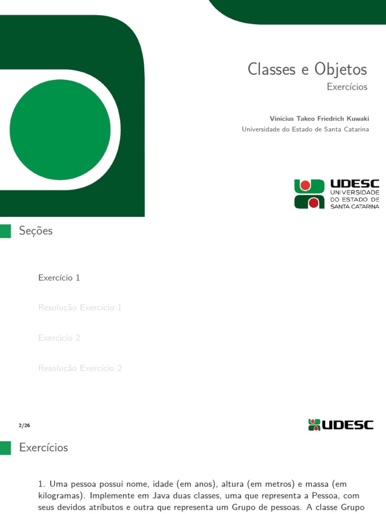 Java: Classes e Objetos com IMC e Pet-Shop | PDF