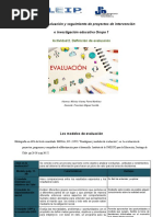 Entregable2 Formato Rediseño Modelo Evaluacion | PDF | Evaluación