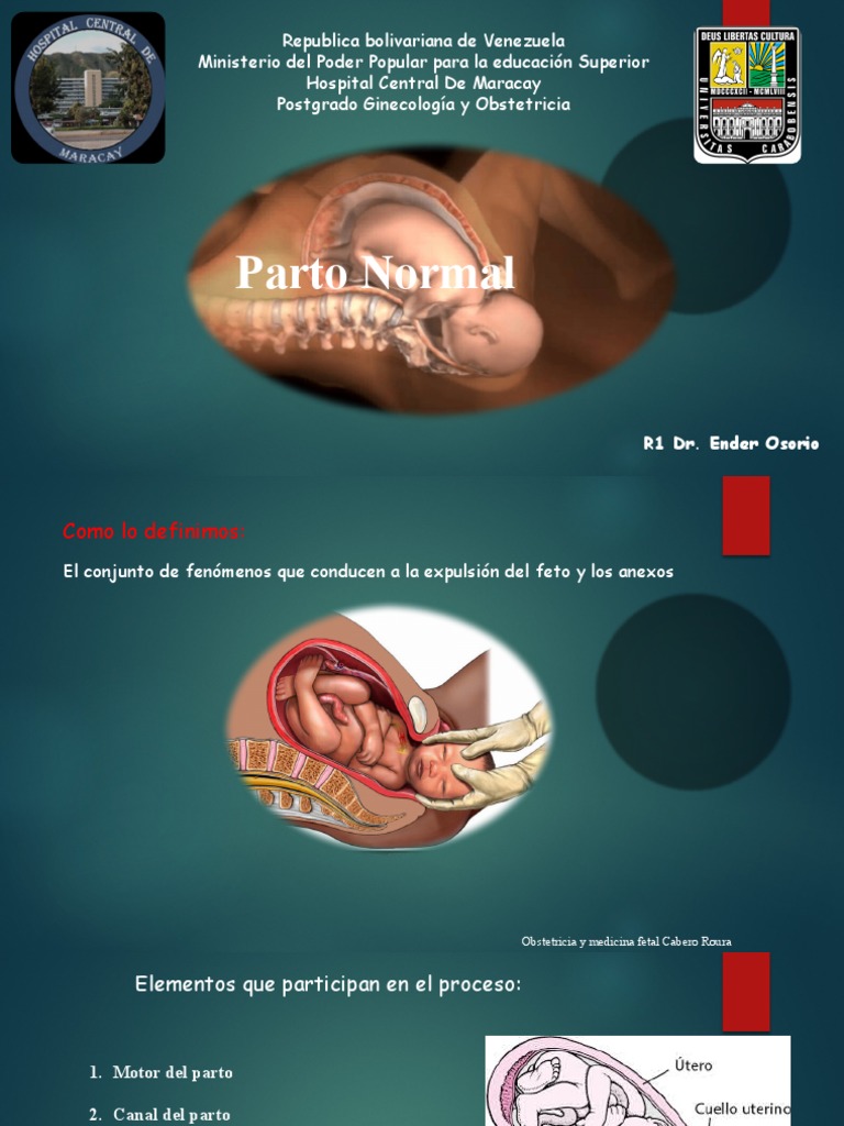 Fisiologia Del Parto Normal | PDF | Parto | Especialidades Medicas
