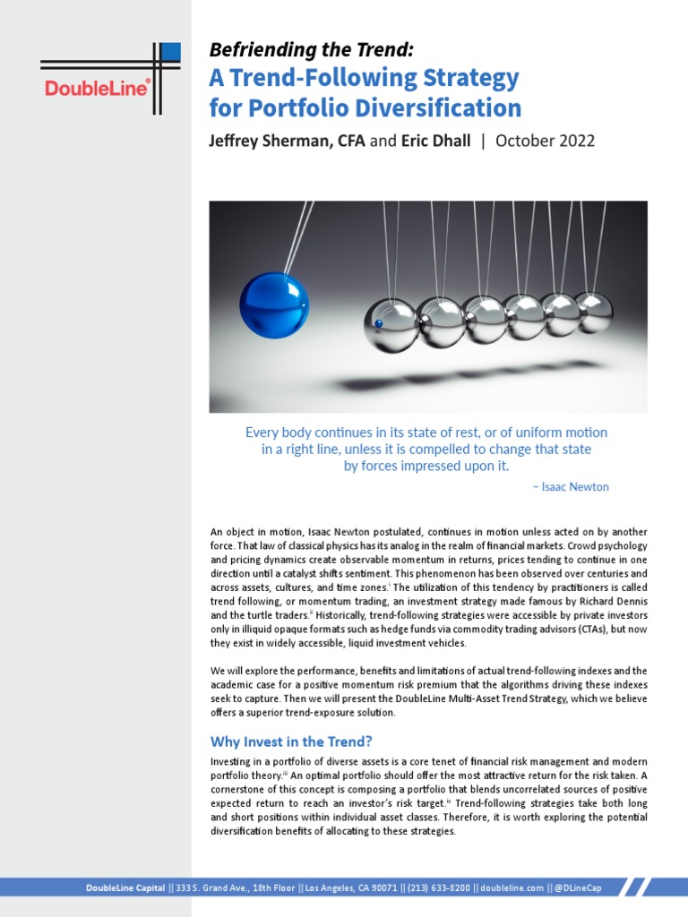 Trend Following Strategies - October 2022 | PDF