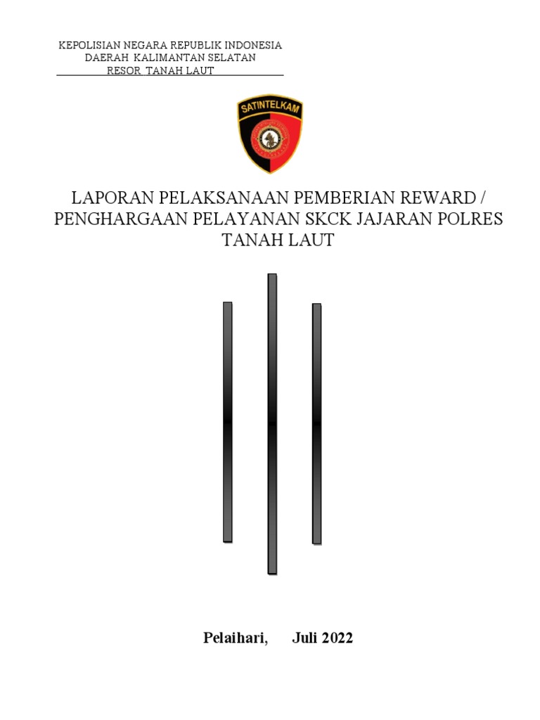 LAPORAN PEMBERIAN REWARD SEPTI (2) | PDF