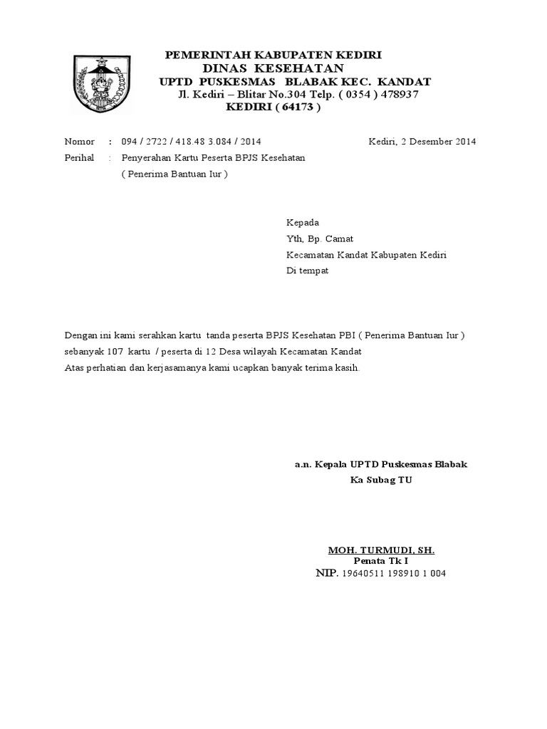 Pemerintah Kabupaten Kediri | PDF