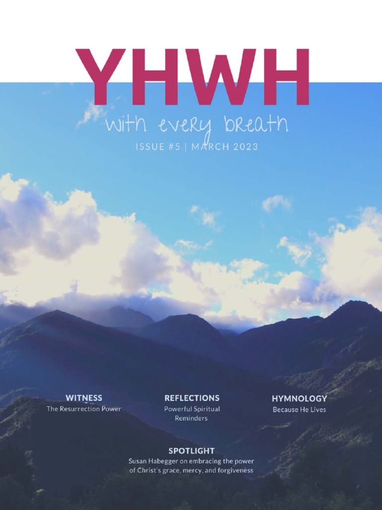 YHWH March 2023 | PDF