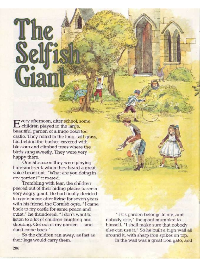 The Selfish Giant | PDF