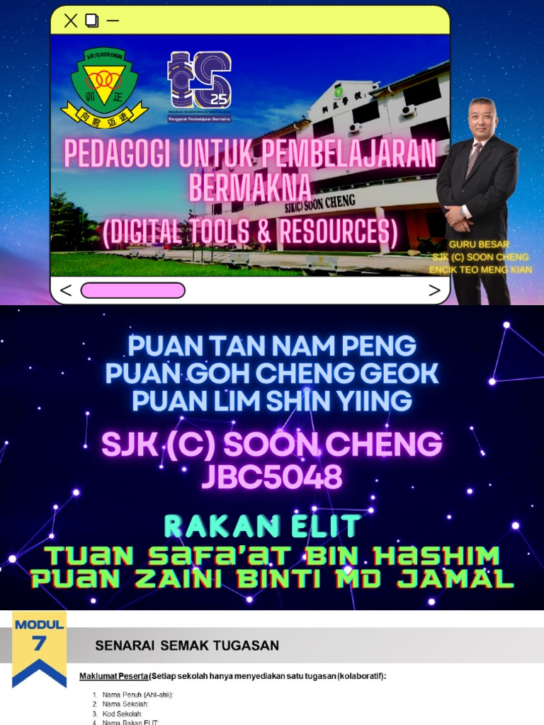 Pedagogi Untuk Pembelajaran Bermakna SJKC Soon Cheng Final | PDF